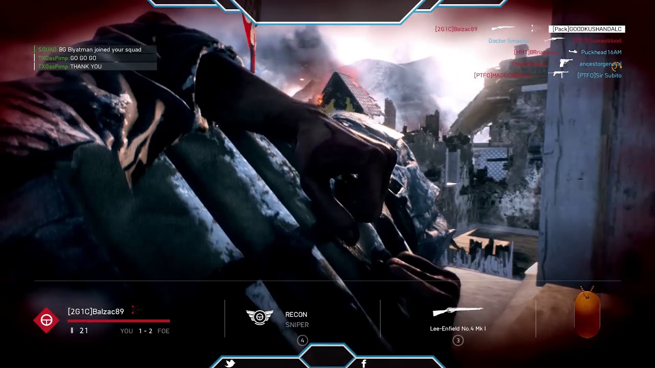 BF5 shredding with the KE7 light machine gun - YouTube