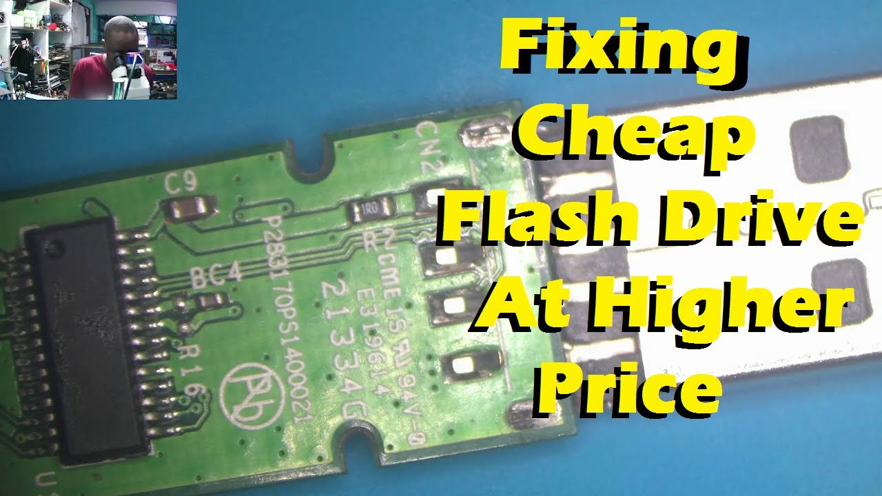 Broken USB Flash Drive Repair, The Customer Opted To Pay More Than ...