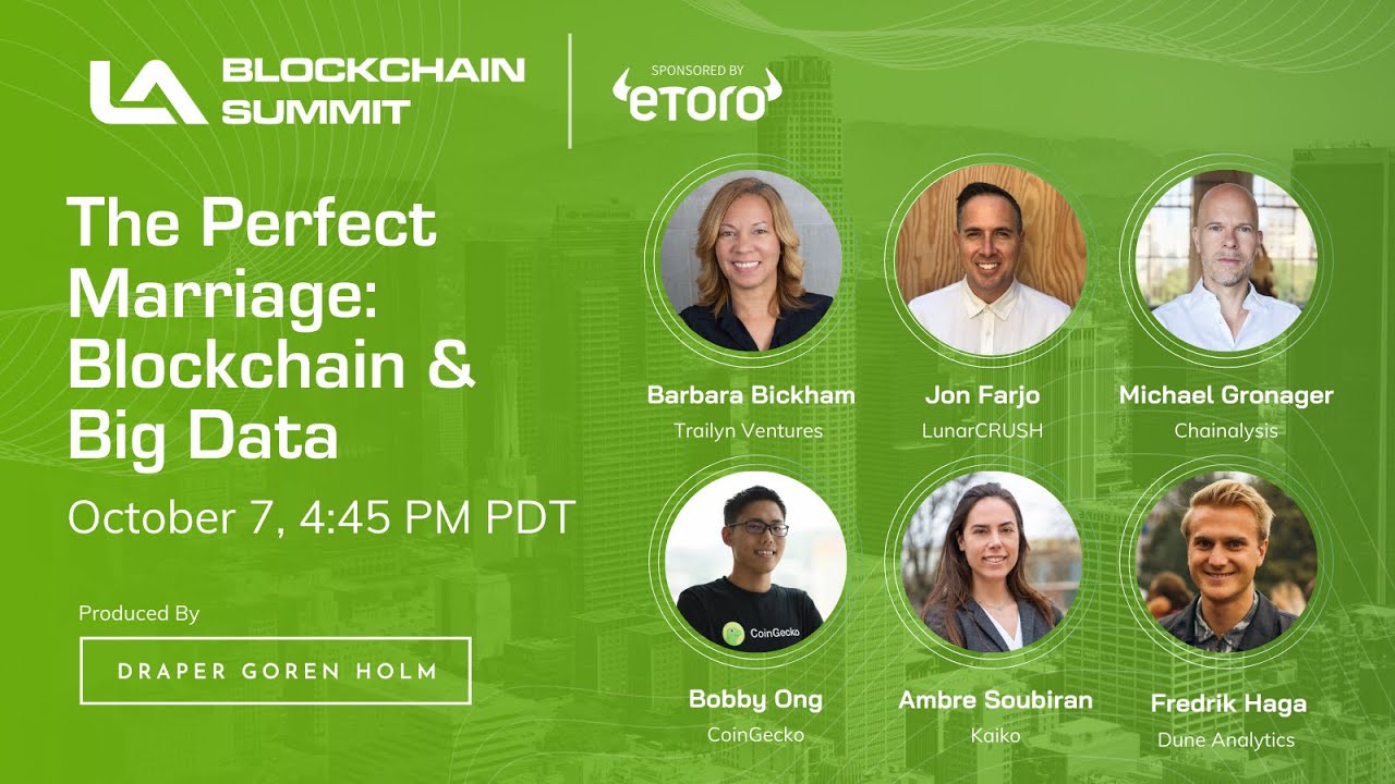 The Perfect Marriage: Blockchain & Big Data | LA Blockchain Summit ...