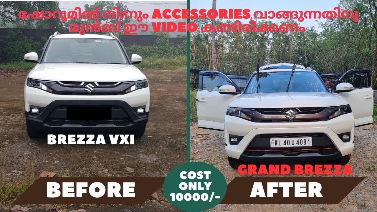 Maruti Suzuki Brezza VXI 2023 / 2022 Modified / Converted to Grand ...