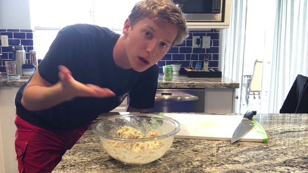 cooking with jack ep. 1: tuna fish sandwich - YouTube