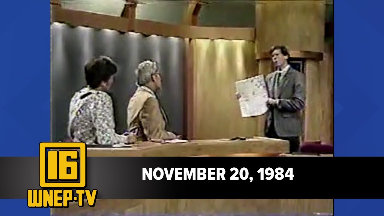 Newswatch 16 for November 20, 1984 | From the WNEP Archives - YouTube