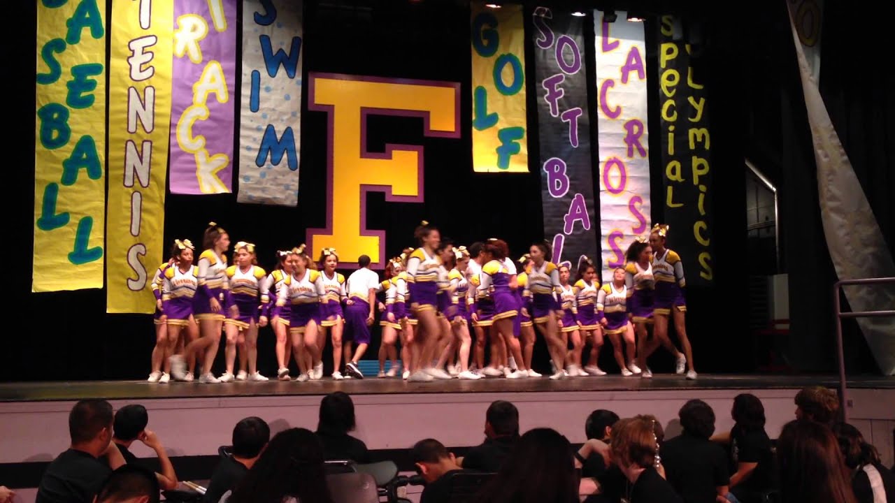 FHS Cheer Spring Rally - YouTube