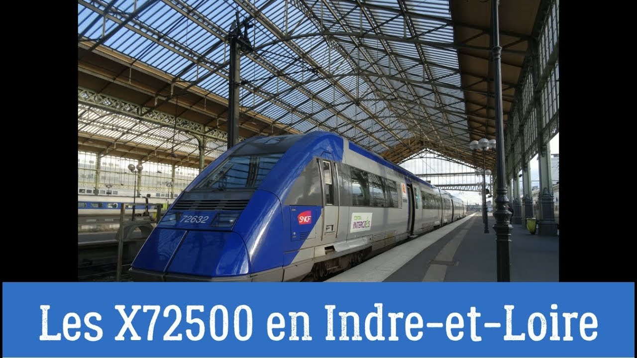 Les X72500 en Indre-et-Loire - YouTube