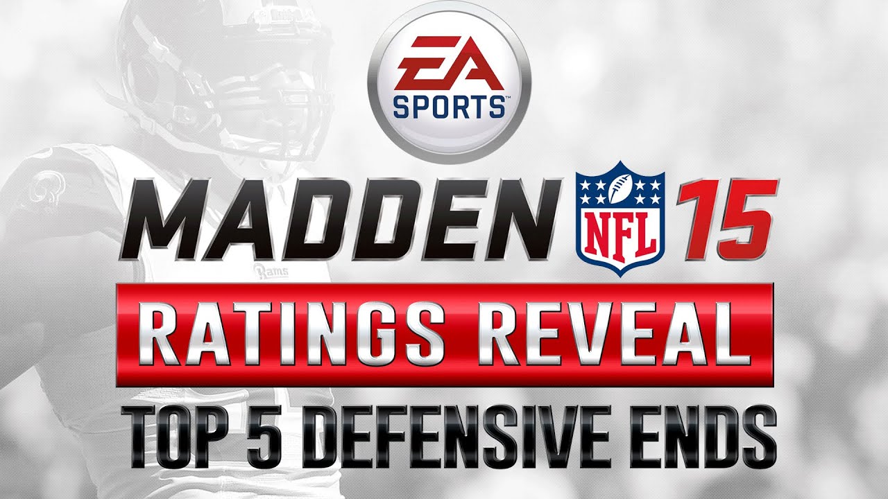 Madden 15 Ratings Revealed: JJ Watt and the Top 5 DEFENSIVE ENDS IN ...