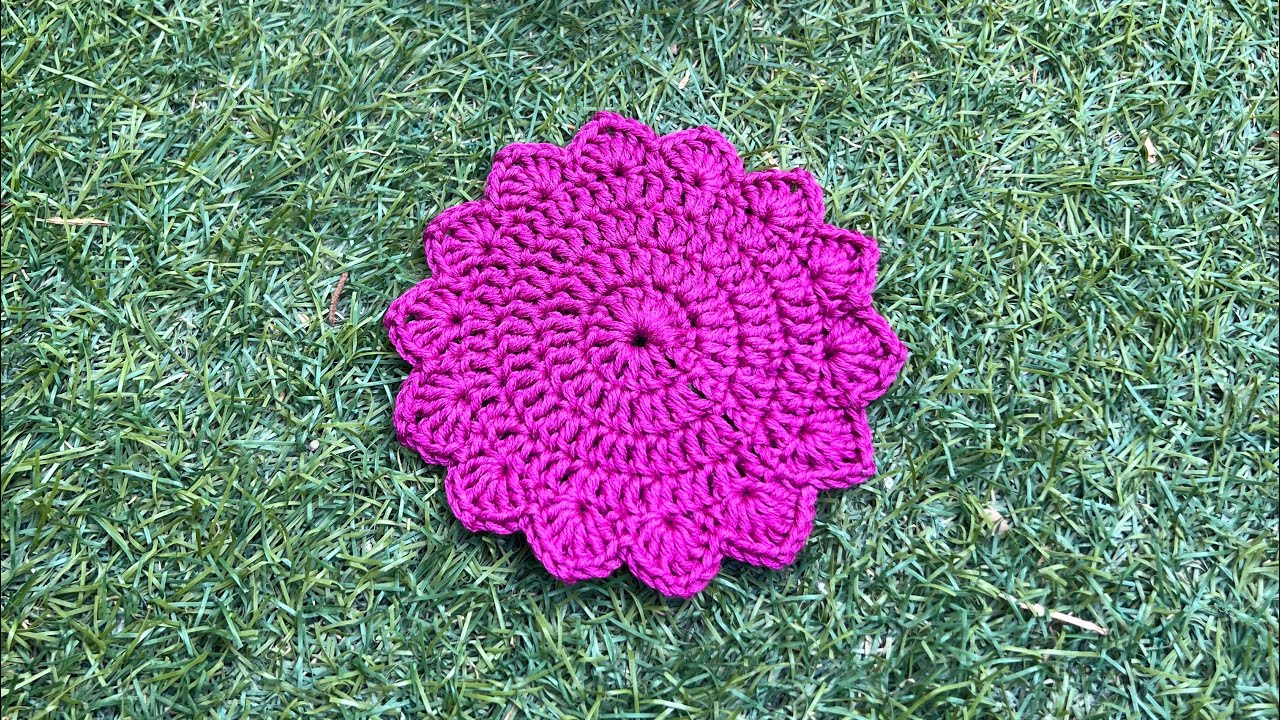 Easy Crochet coaster for beginners ||Crochet coaster doily || Crochet ...