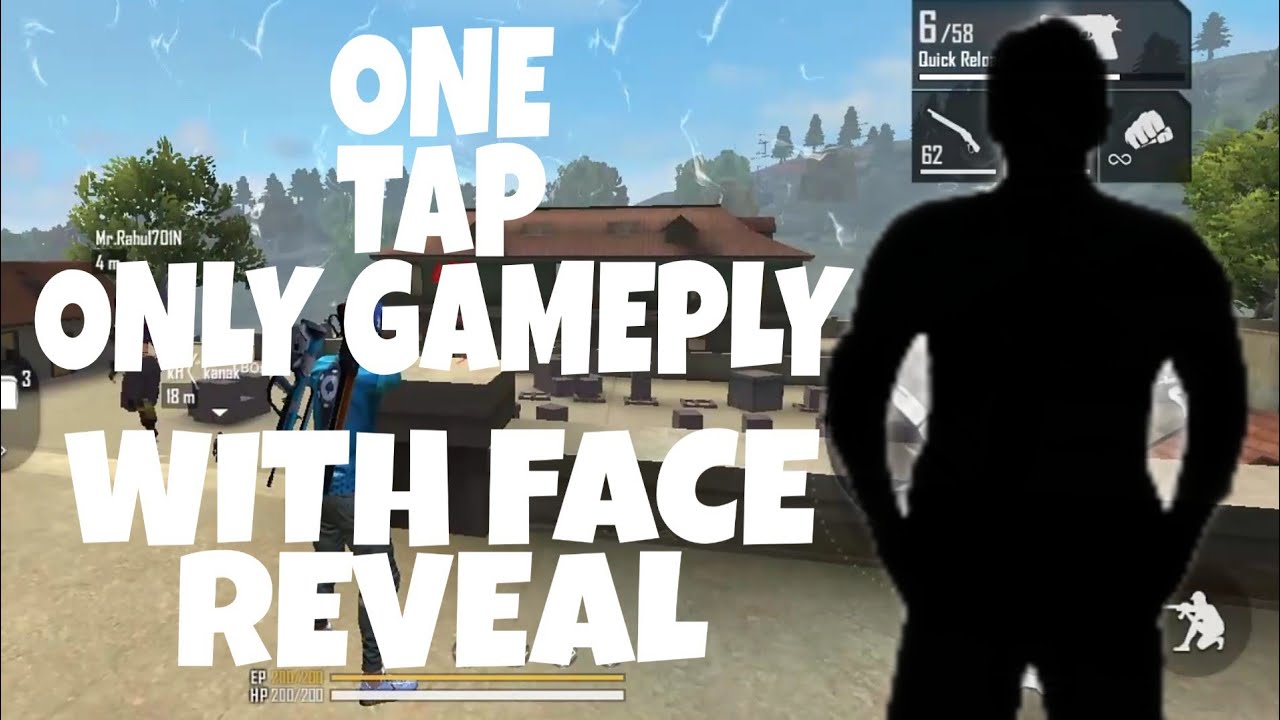 One tap game play with face reveal - YouTube