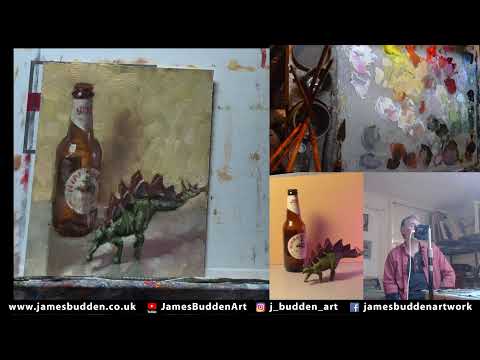 Live oil painting with James Budden - YouTube