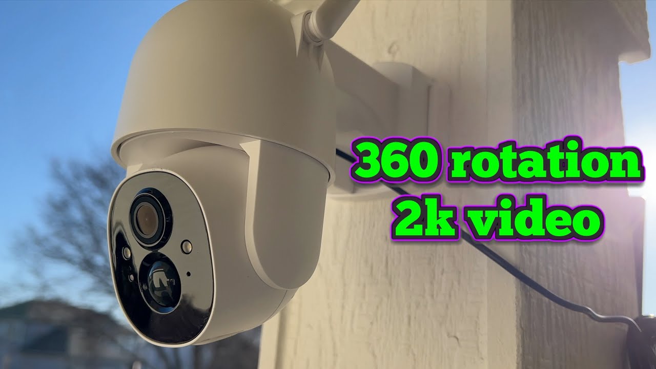 Poyasilon 2 Pack, 2K Security Budget Cameras with 2 way, 360 rotation ...