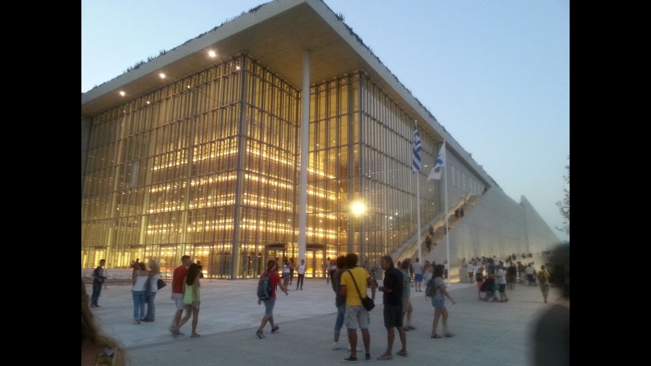Ένα απόγευμα στο Κέντρο Πολιτισμού Ίδρυμα Σταύρος Νιάρχος - YouTube