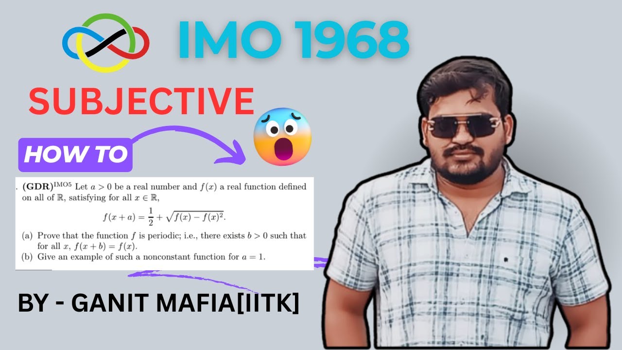 #IMO_1968_Problem_based_on_function - YouTube