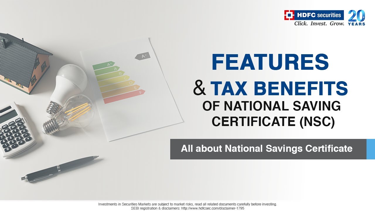 Features & Tax Benefits of National Saving Certificate (NSC) - YouTube