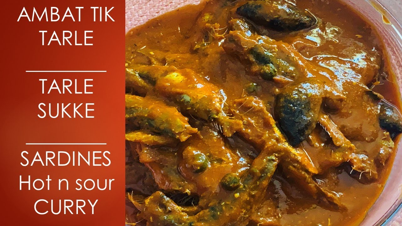 Ambat Tik Tarle | Sardines Hot N Sour Curry| fish ambottik | ambot tik ...