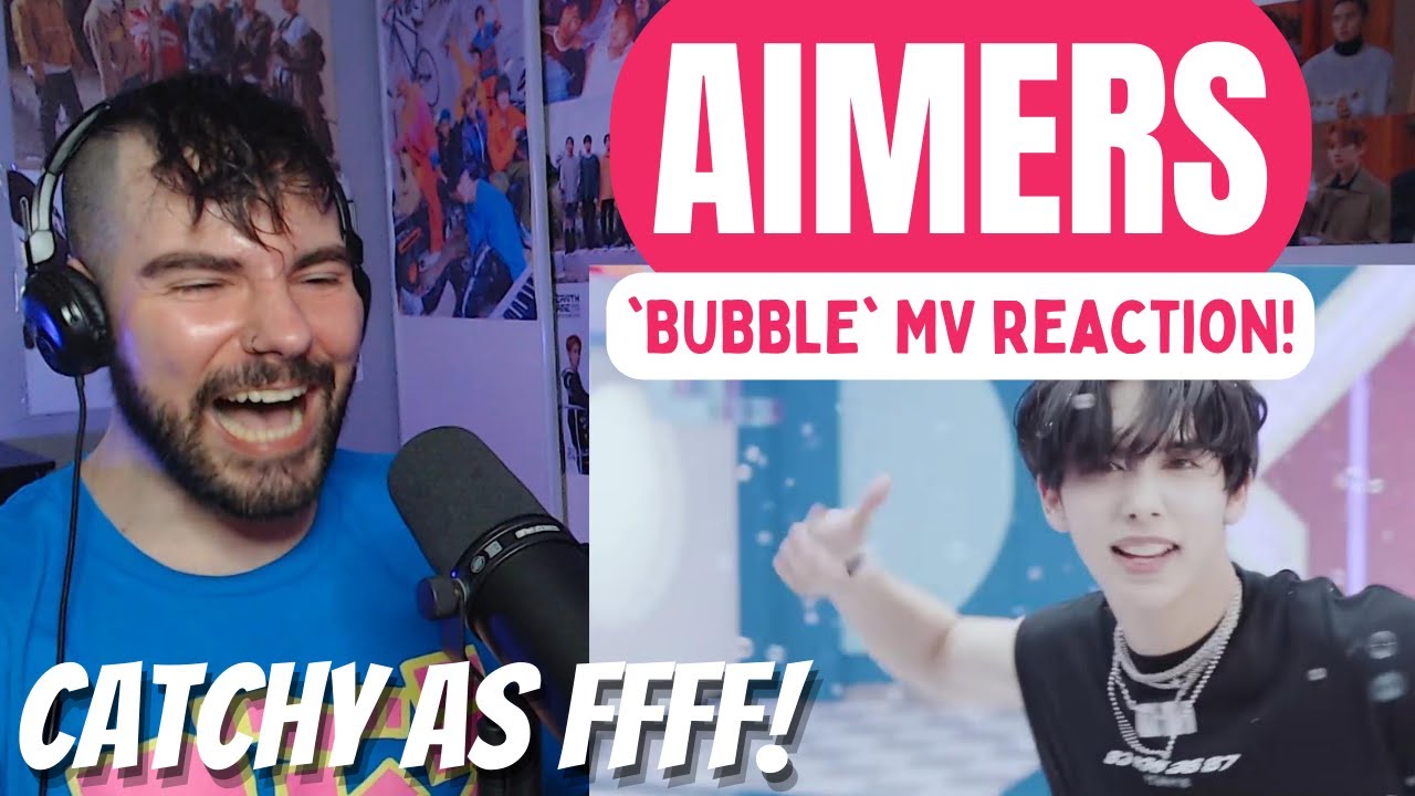 AIMERS - 'Bubble' MV Reaction! 🫧🎶🎮 - YouTube