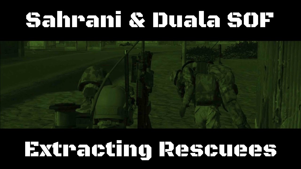 Extracting The Rescuees - Sahrani & Duala SOF - Arma 3 Realism - YouTube