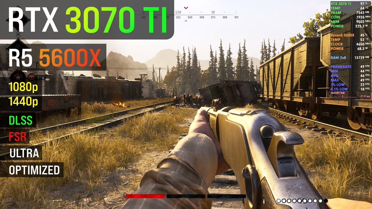 Hunt Showdown 1896 Ultra vs Optimized Settings - RTX 3070 TI (+ R5 ...