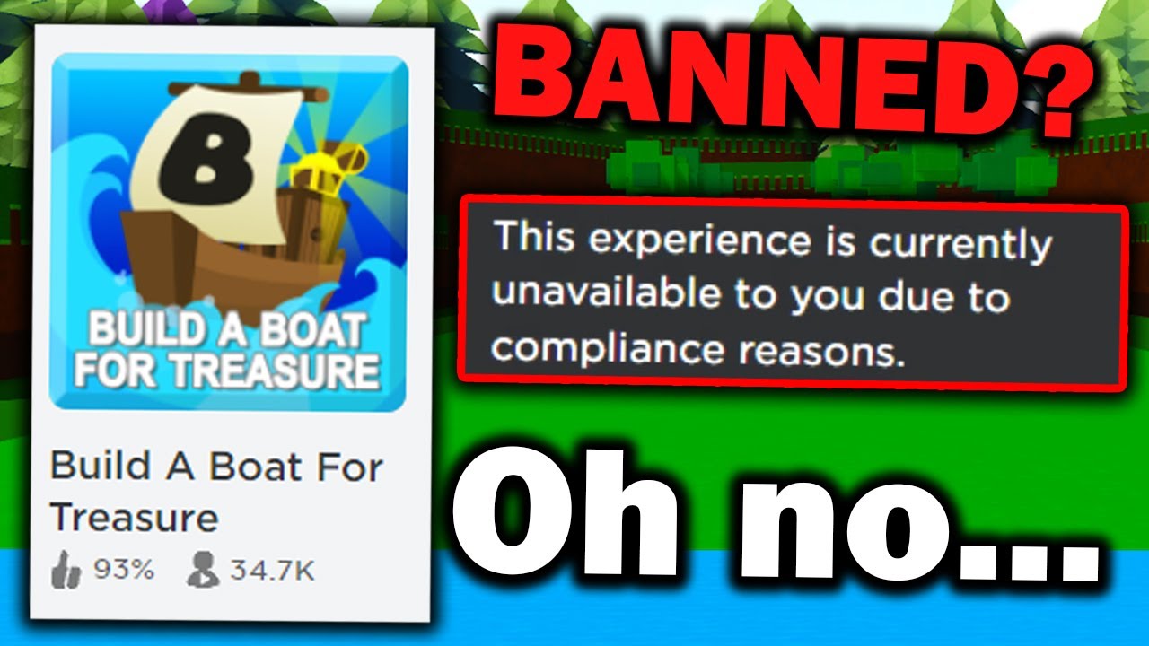 Build a boat is getting BANNED? - YouTube