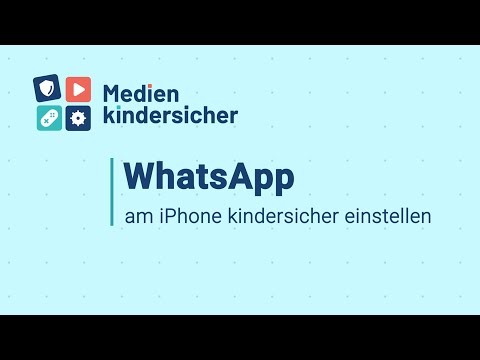 WhatsApp am iPhone kindersicher einstellen