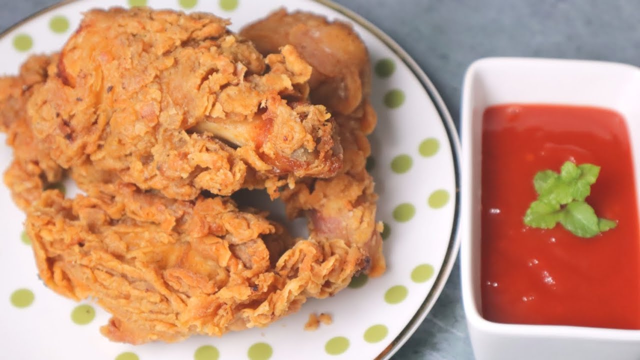 How to make KFC chicken | How to make KFC style chicken fry | How to ...
