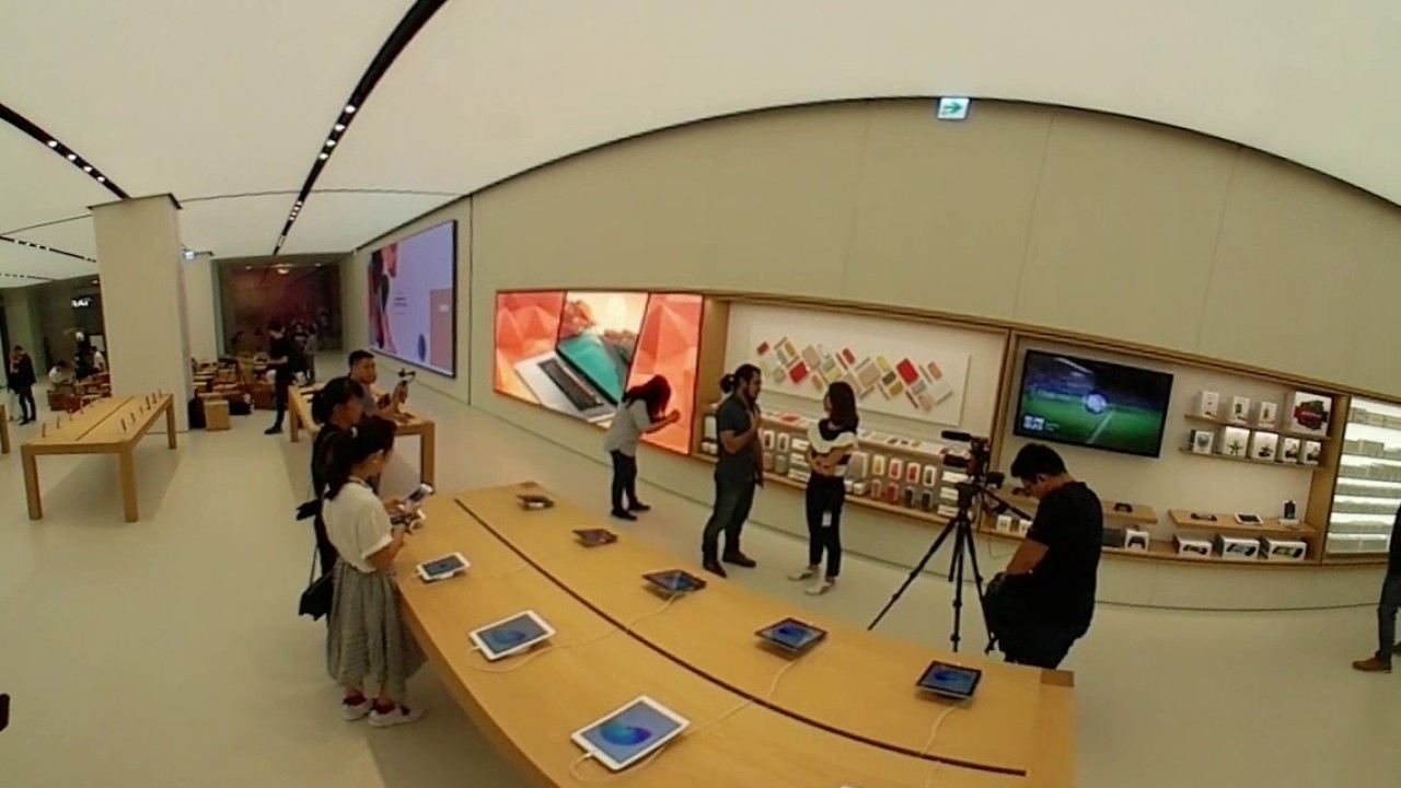 台北101 Apple Store內部預覽 - YouTube
