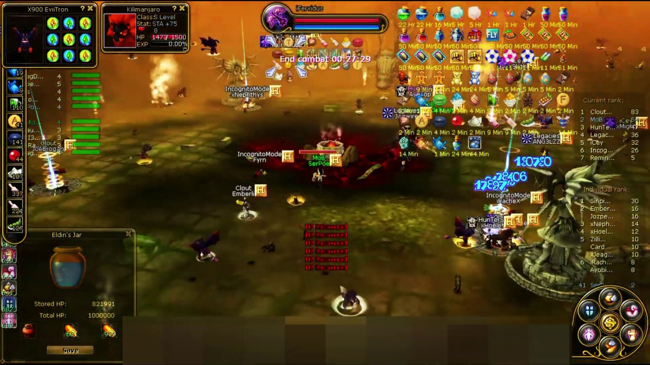 Flyff Aibatt Guild Siege (2020-02-08) SerPoe POV - YouTube