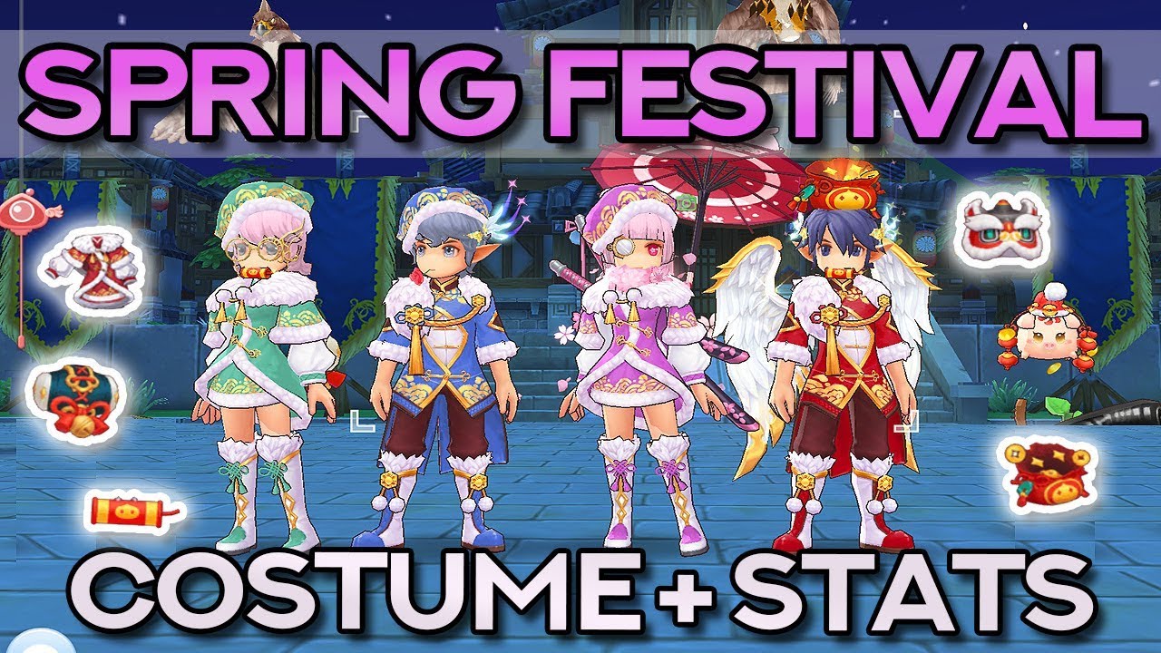OPENING THE SPRING FESTIVAL FASHION CHEST! ALL ITEM EFFECTS! | Ragnarok ...