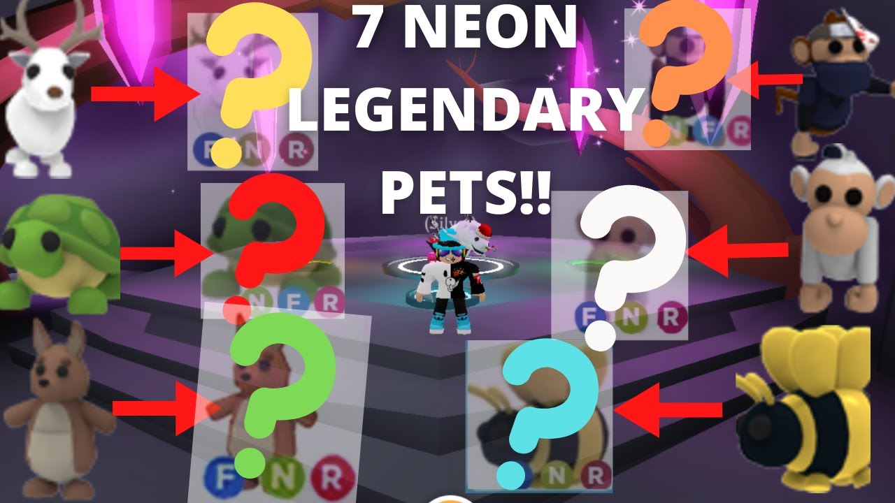 MAKING 7 NEON LEGENDARY PETS IN A ROW in Roblox Adopt Me - YouTube