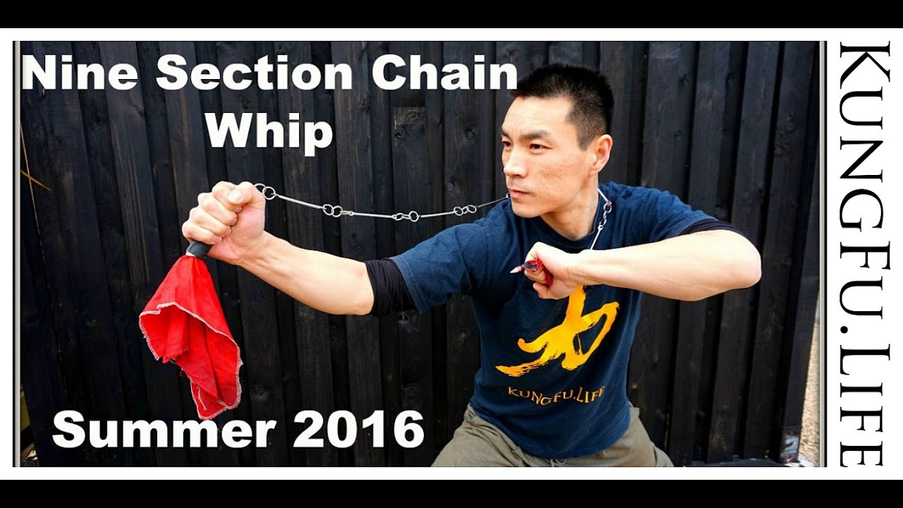 Nine Section Chain Whip - Live Training - Summer 2016 - YouTube