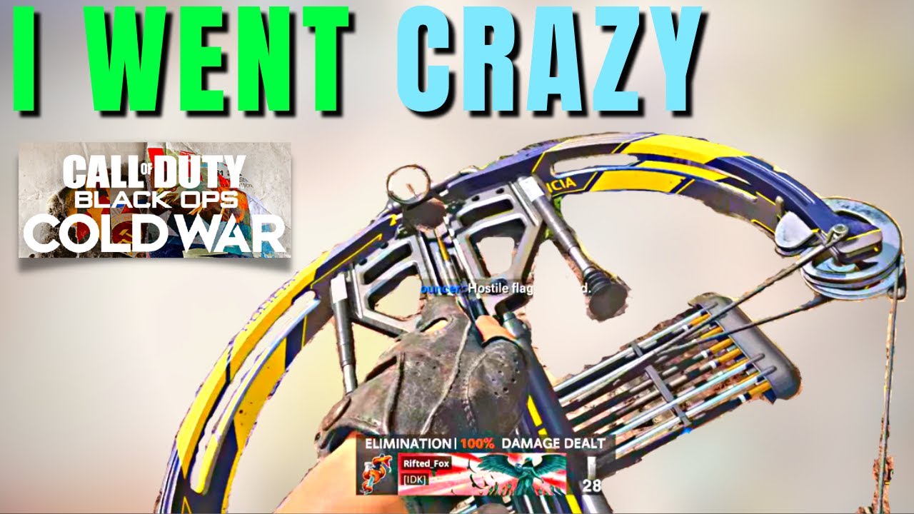 R1 Shadowhunter Crossbow is Crazy. I am Crazy - Black ops Cold War ...