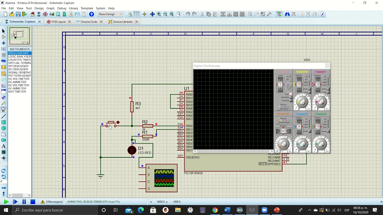 Microcontroladores Timers ejercicio #2 - YouTube