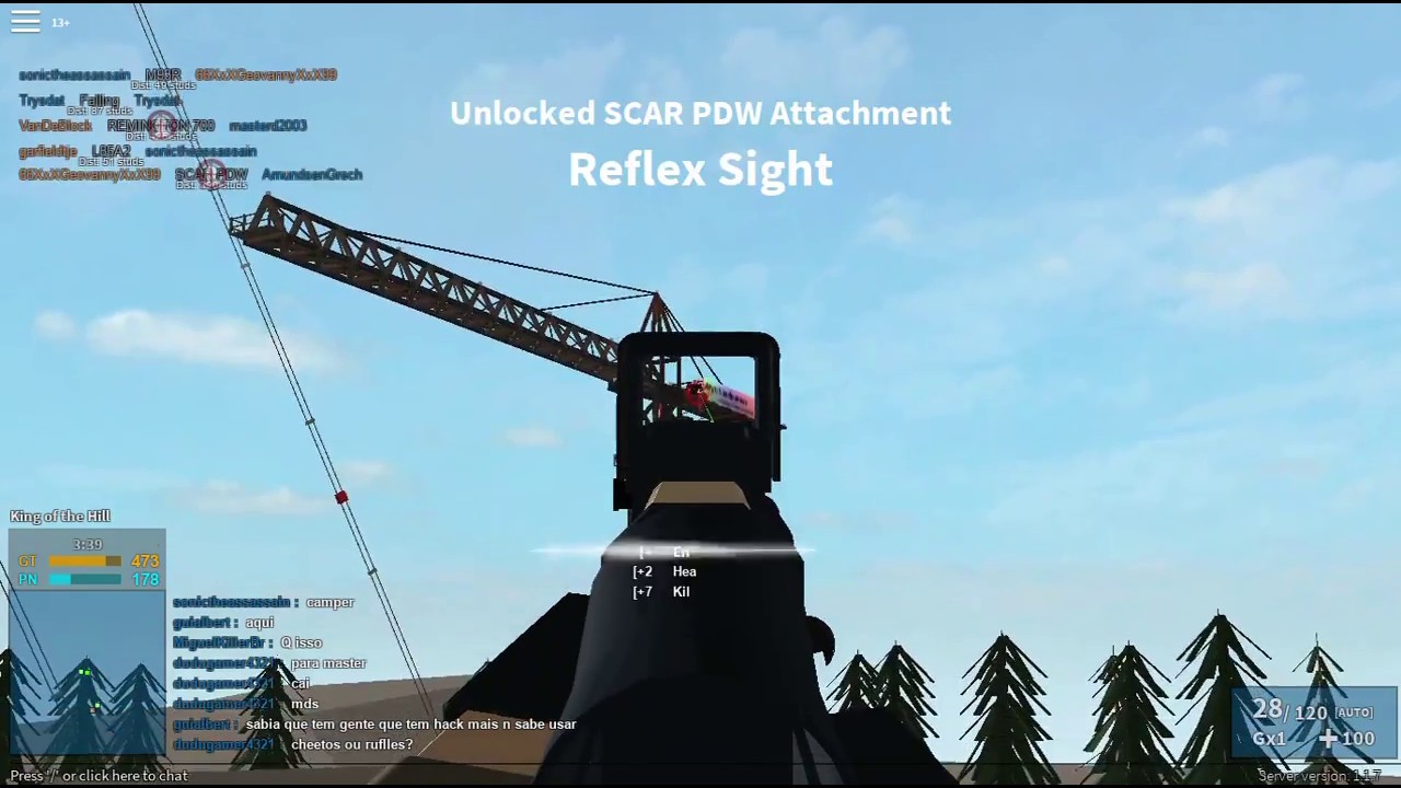 ROBLOX | SCAR PDW | Phantom Forces - YouTube