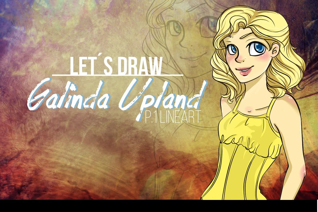Let´s Draw Disney Style Galinda Upland |Part 1: Lineart| - YouTube