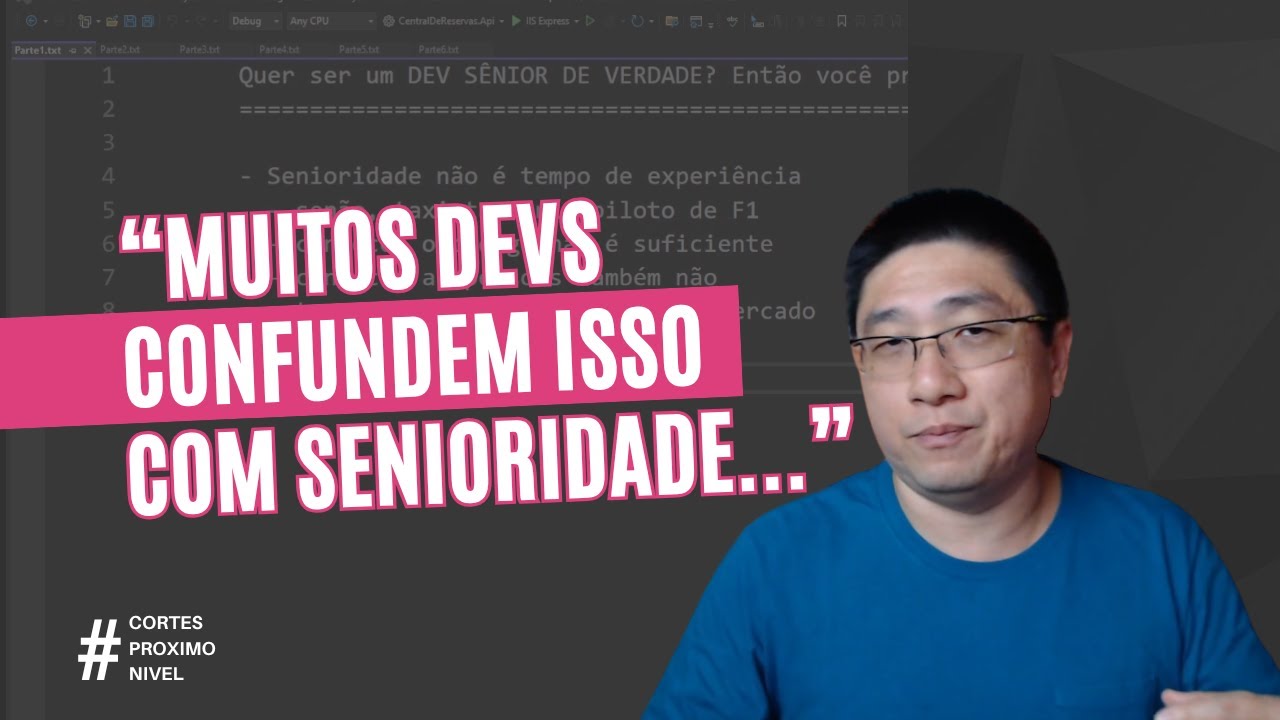 Existe DEV SÊNIOR com 2 ANOS DE EXPERIÊNCIA? Ou a senioridade só vem ...