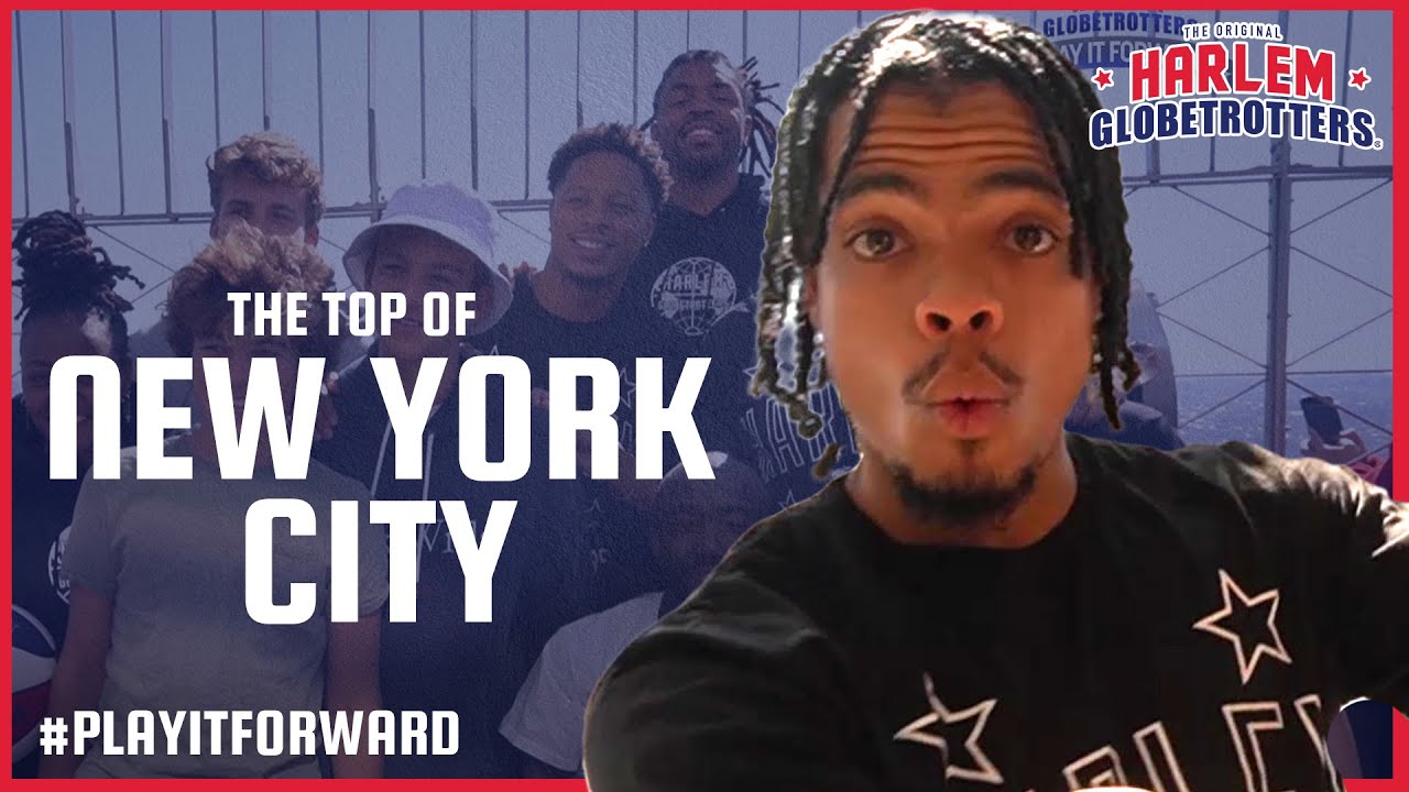 Empire State Building TAKEOVER! Extended Clip | Harlem Globetrotters ...