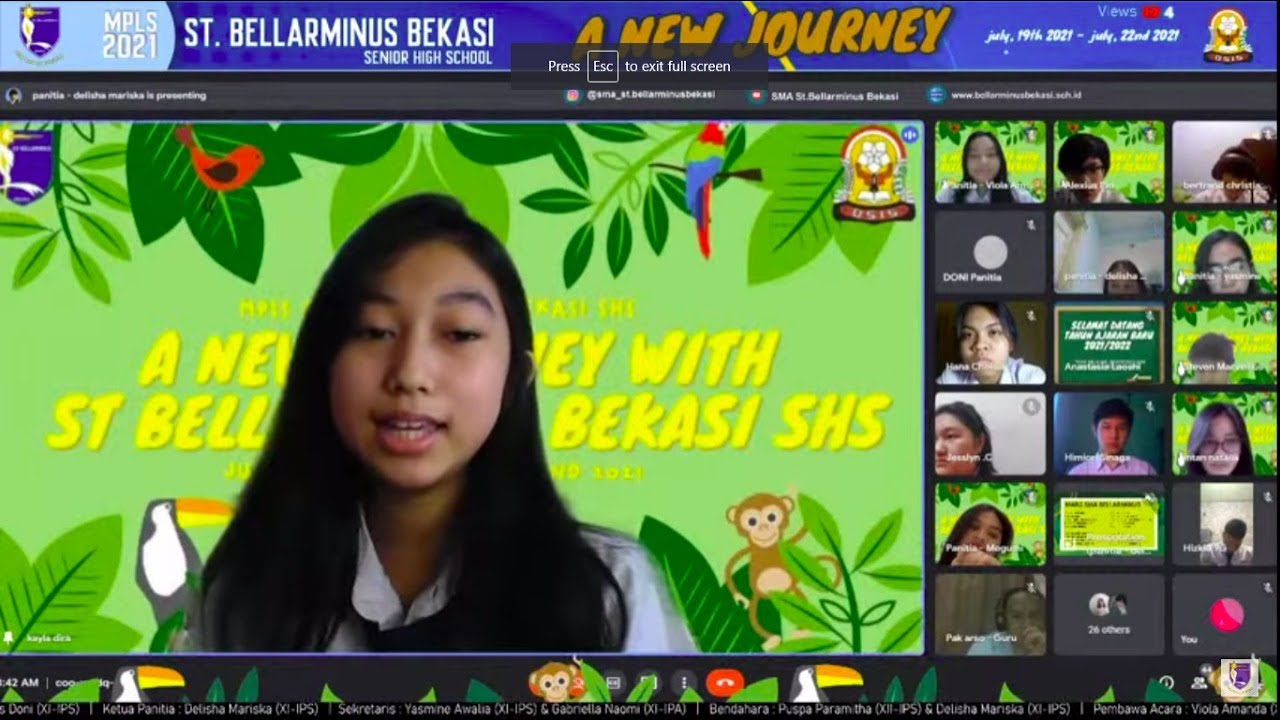 Briefing MPLS 2021 SMA St. Bellarminus Bekasi SHS - YouTube