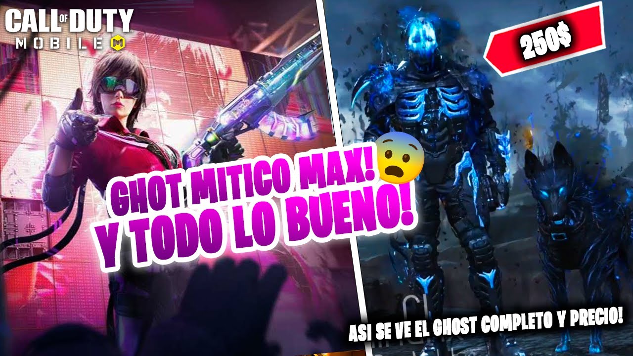 GHOST MITICO MAXEADO! SKINS GRATIS! Y TODO LO BUENO DE LA SIGUIENTE ...