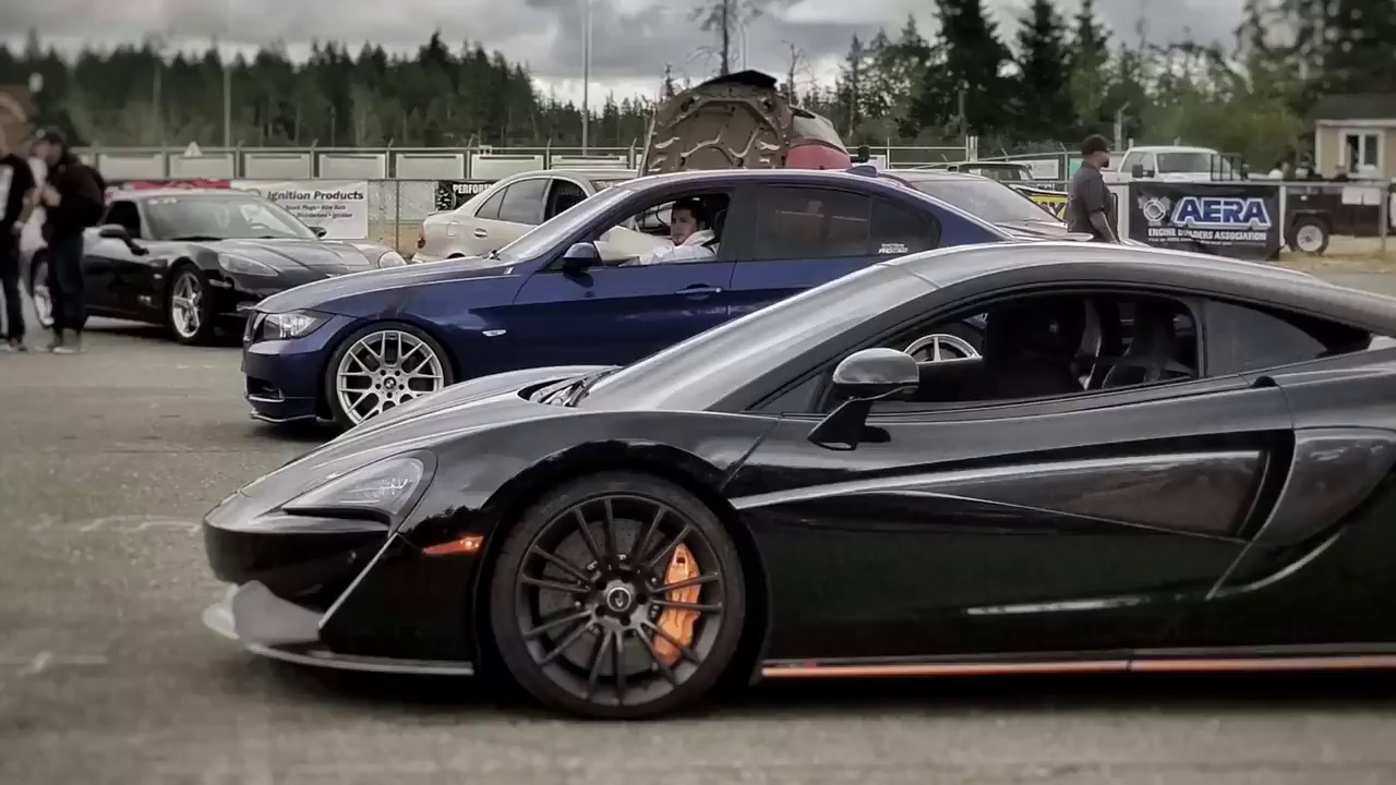 335i mmp stage 3 turbos vs Mclaren 570s - YouTube