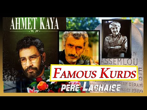 Ahmet Kaya,Yilmaz Güney,Abdul Rahman Ghassemlou In Père Lachaise #ahmetkaya #yılmazgüney#nghassemlou