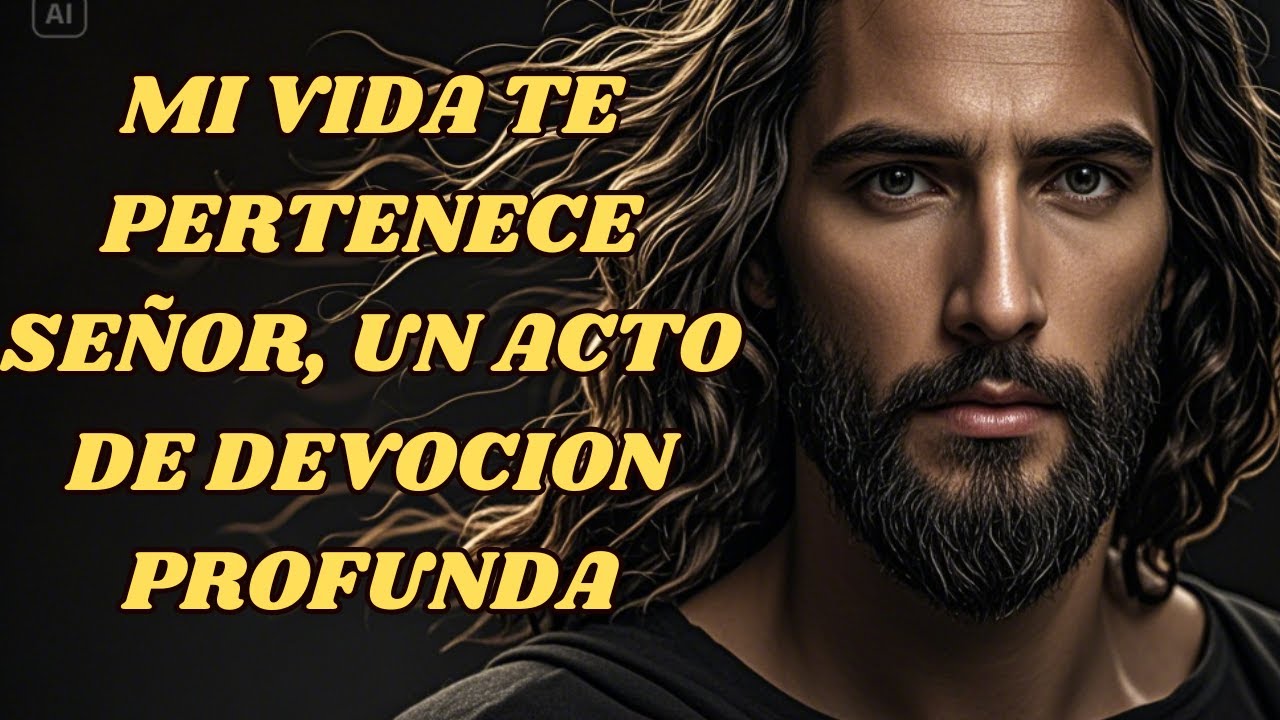 MI VIDA TE PERTENECE SEÑOR, UN ACTO DE DEVOCION PROFUNDA - YouTube