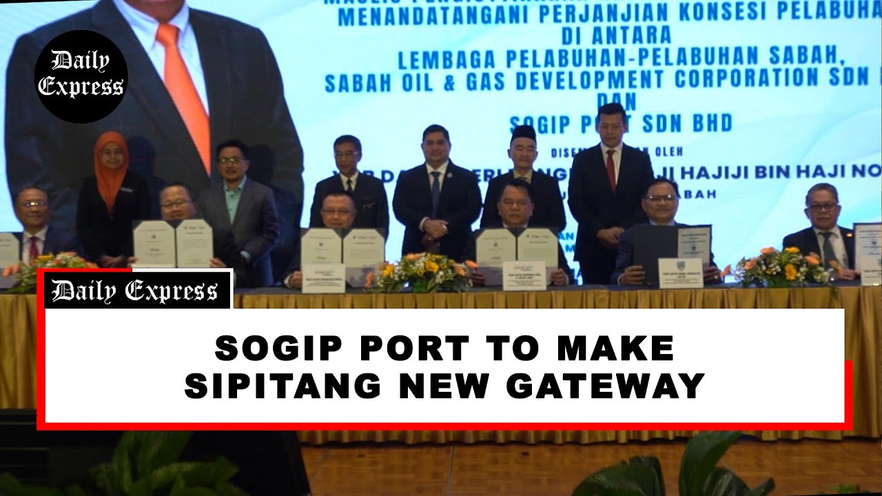Sogip Port to make Sipitang new gateway - YouTube