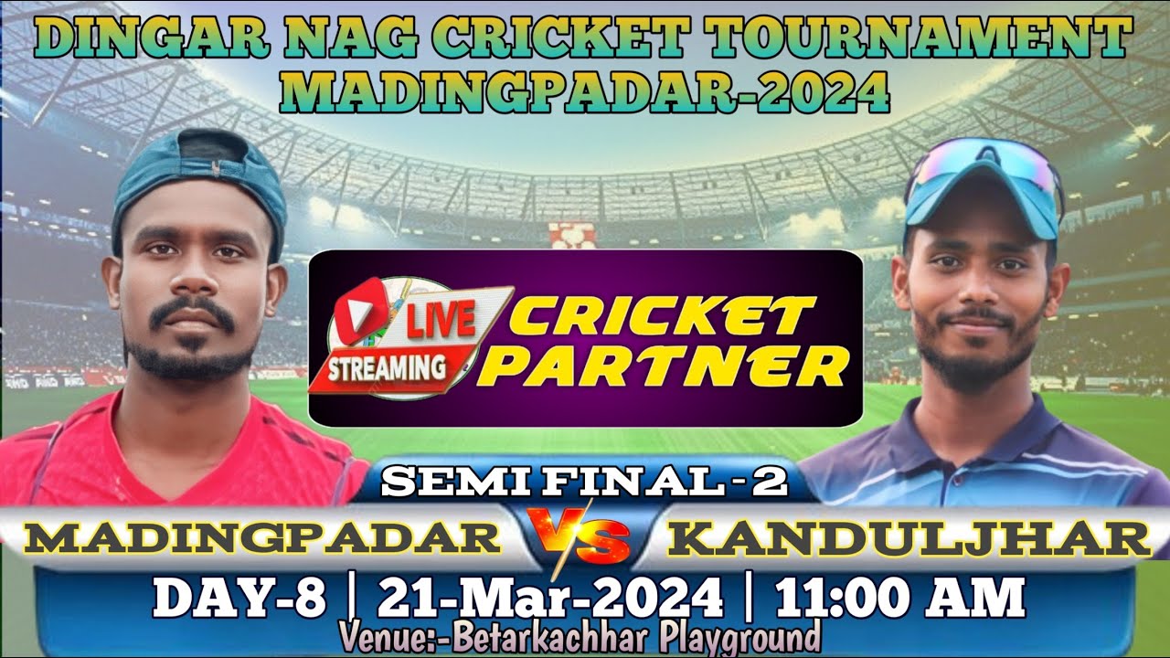 🔴 LIVE- KANDULJHAR VS MADING |SEMI FINAL-1 | DINGAR MEMORIAL CUP ...