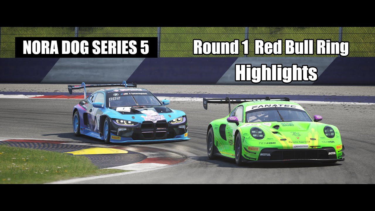 NORA DOG SERIES Round 1 Red Bull Ring Hightlights - YouTube