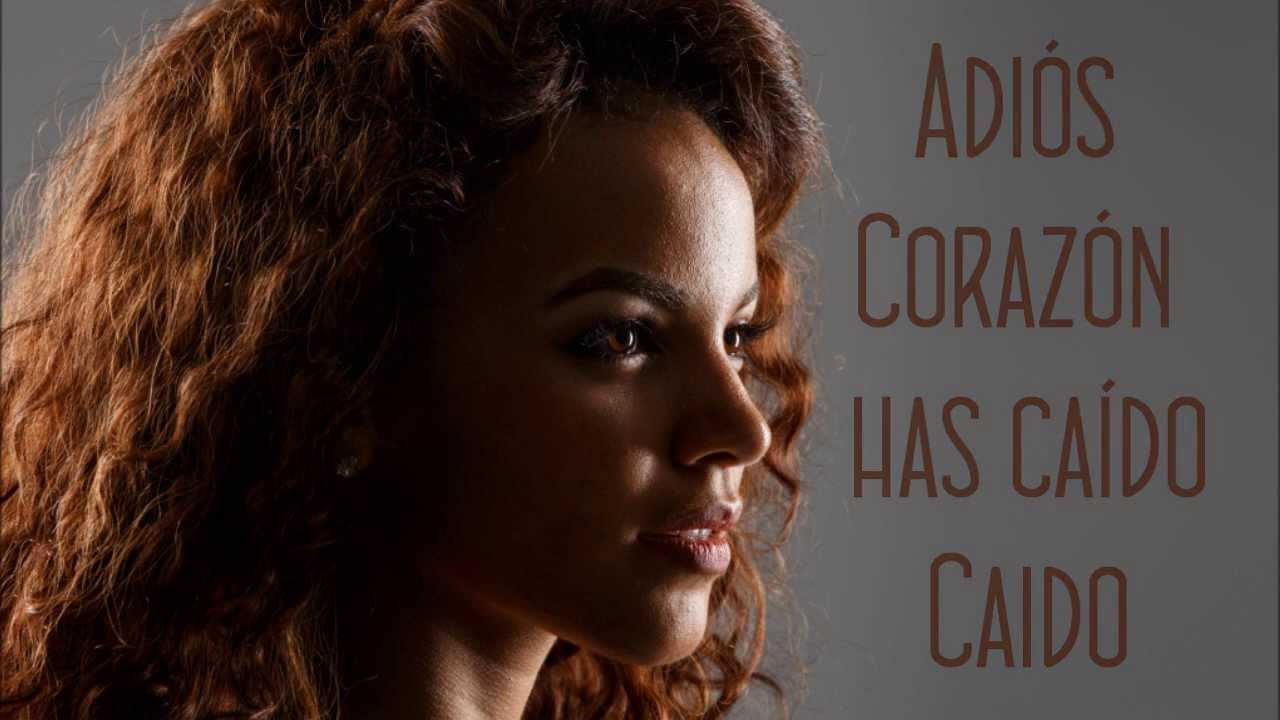 Leslie Grace - Adiós Corazón (Letra En Español) - YouTube