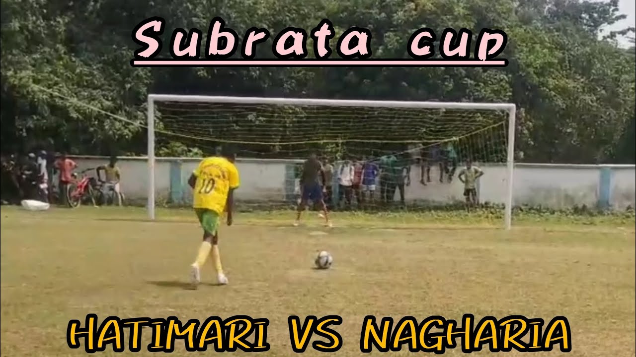 Subrata Cup || Hatimari vs Nagharia|| Malda District #viral #football ...