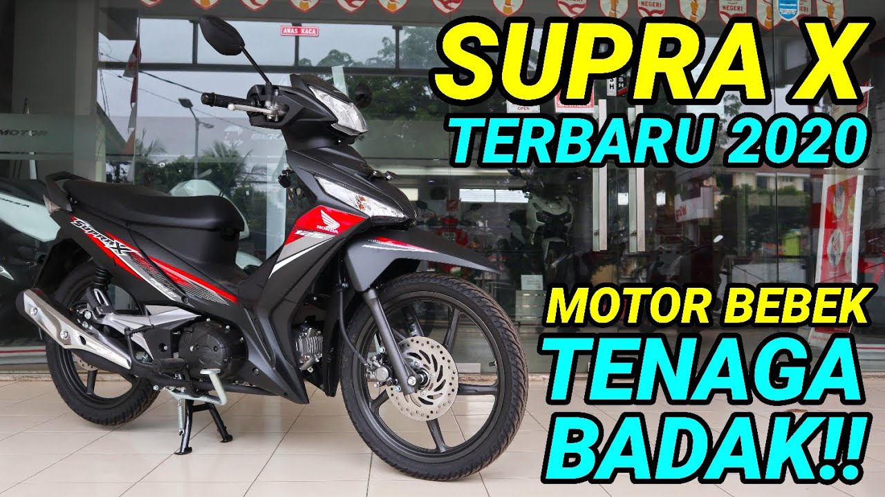 TERBARU!! SUPRA X 125 2020 ( REVIEW & HARGA ) - YouTube