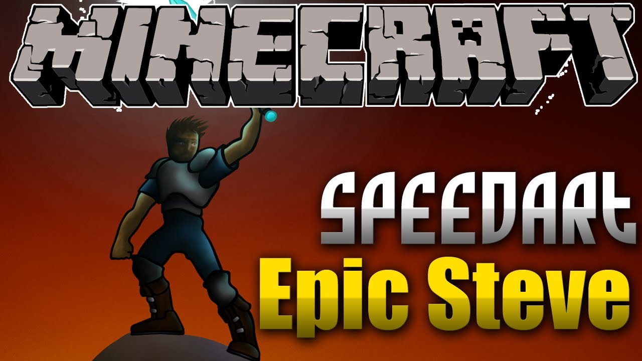 Minecraft SpeedArt - Epic Steve - YouTube