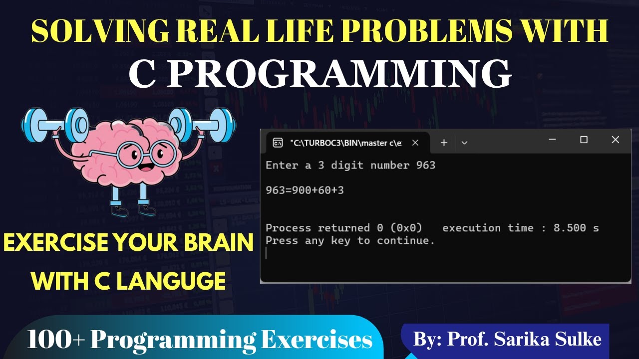 36. Program to print expanded form | C Language Programming exercises | C Language Tutorial ...