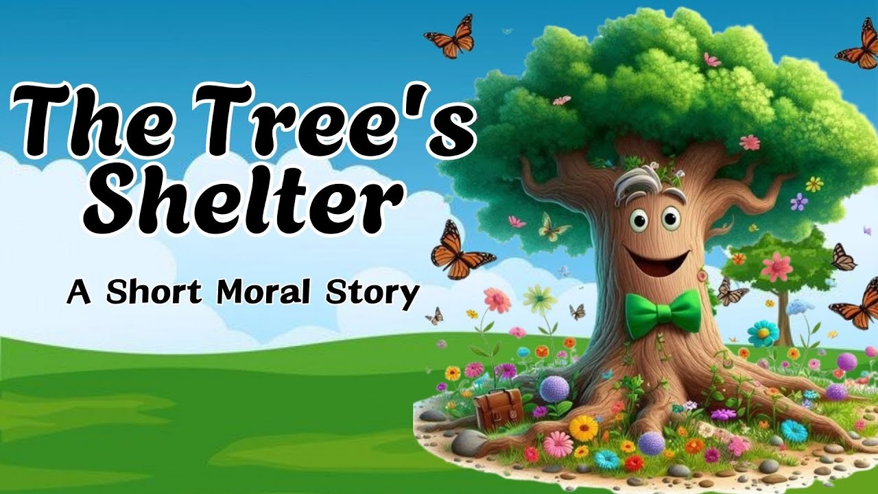The Tree's Shelter Story || English stories for kid || Moral Story ...