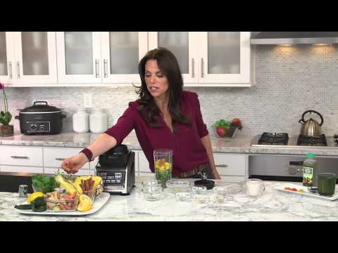 Rachel Beller and Ninja® Kitchen - Pure Green Super Juice Recipe using Nutri Ninja® with Auto-iQ™