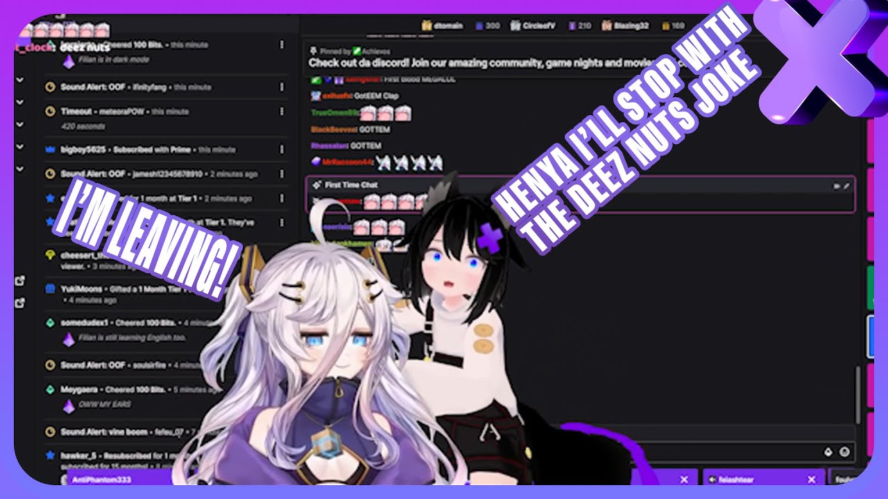 Filian Gets Henya With Deez Nuts So Many Times She Loses It - YouTube